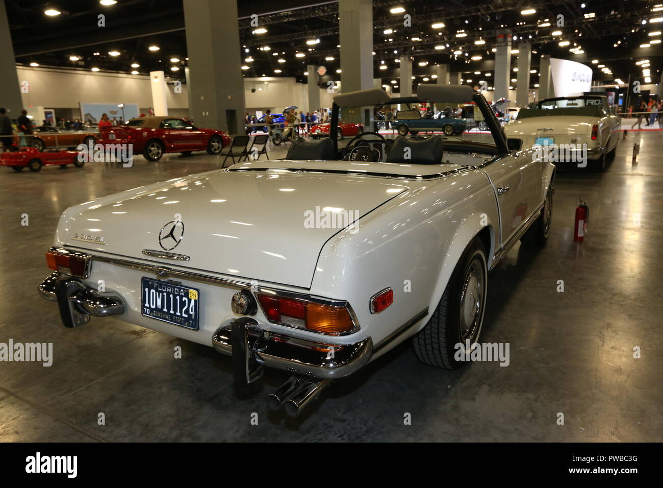 MIAMI BEACH, FL - OCTOBER 13: Miami International Auto Show at the ...