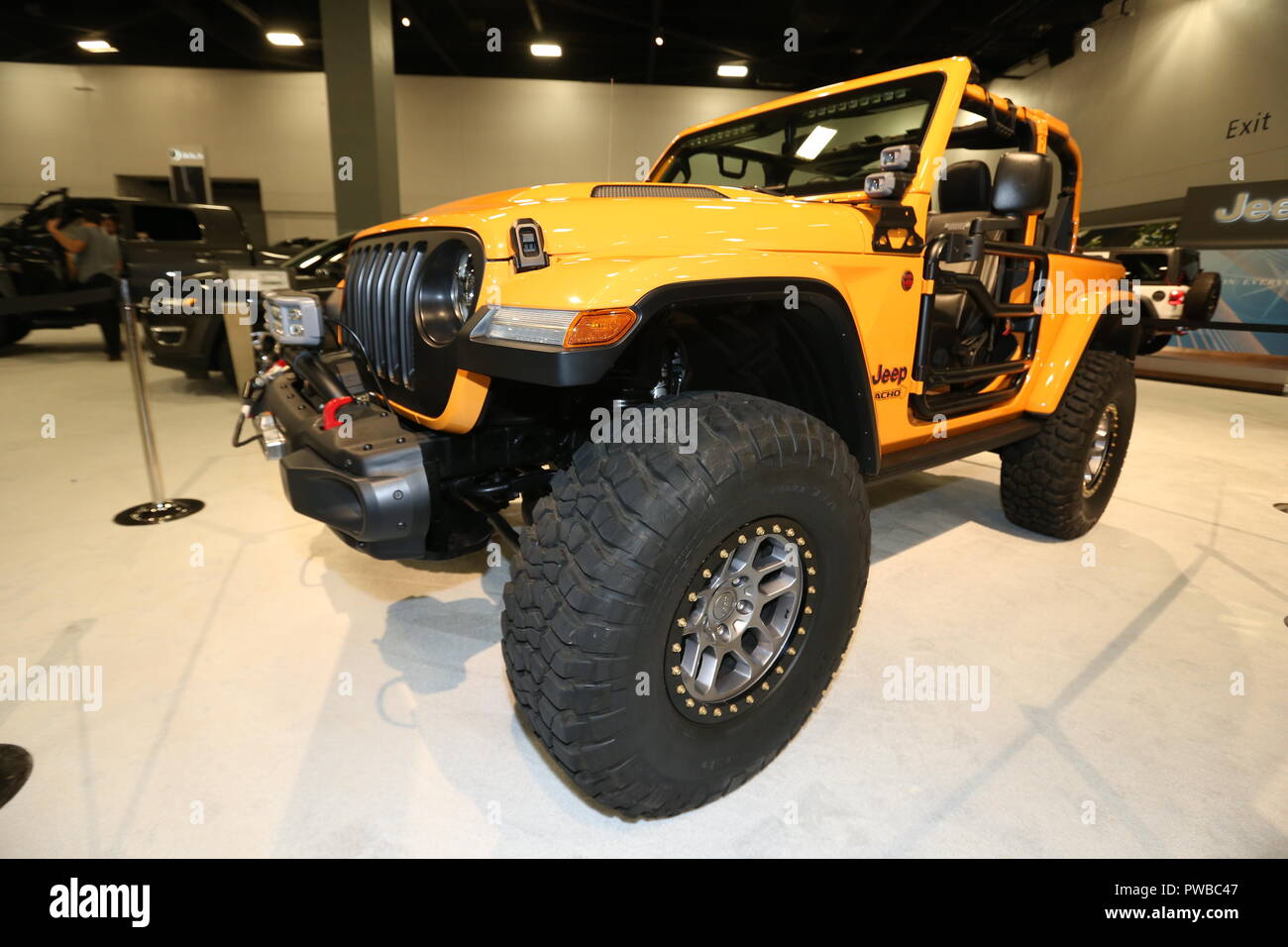 MIAMI BEACH, FL - OCTOBER 13: Miami International Auto Show at the ...