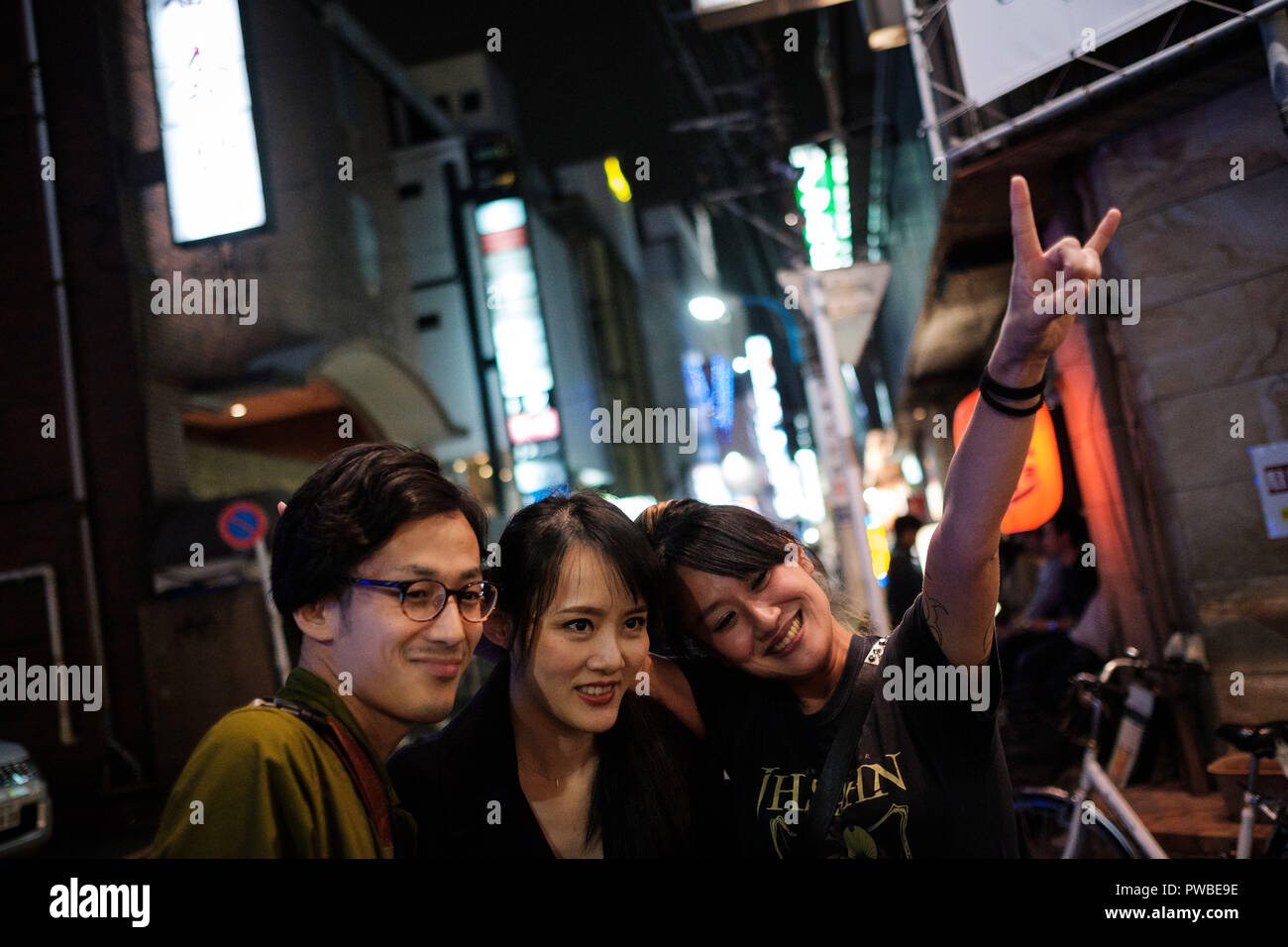 Doris Yeh bassist of Taiwanese Heavy Metal band called Chthonic poses ...