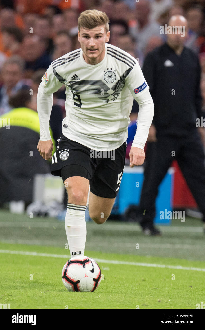 Timo WERNER (GER) with Ball, Single Action with Ball, Action, Full ...