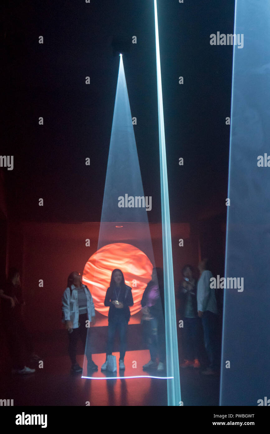 Shanghai, Shanghai, China. 15th Oct, 2018. Shanghai, CHINA-Dutch artist ...