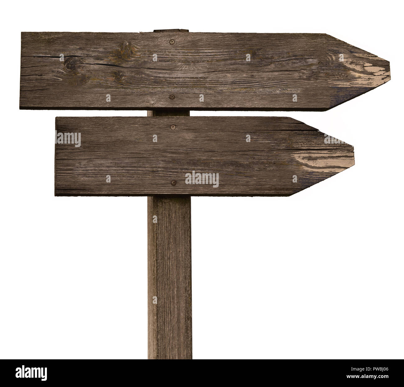 Direction sign board Cut Out Stock Images & Pictures - Alamy