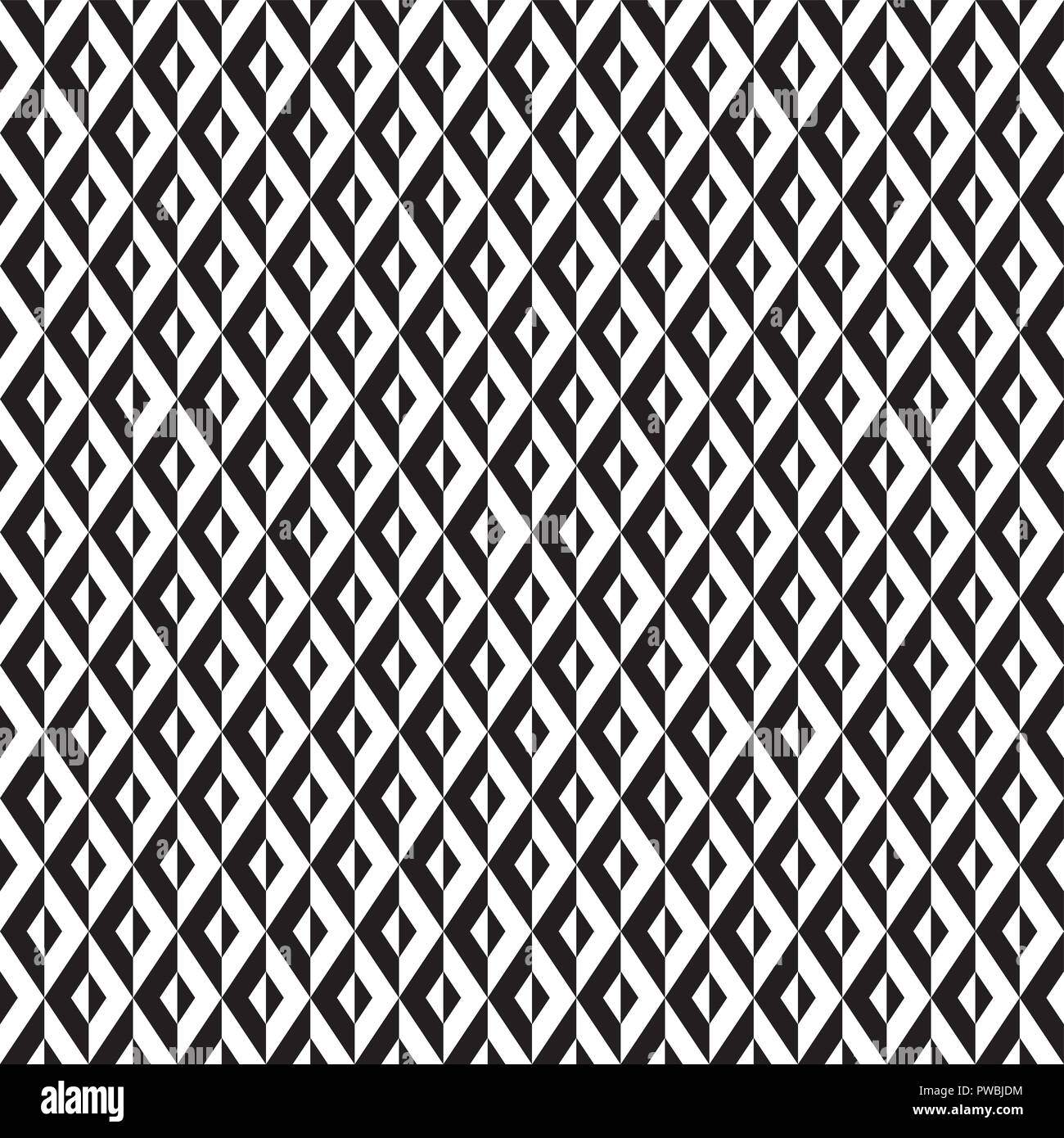 Seamless abstract geometric op art pattern background Stock Photo - Alamy
