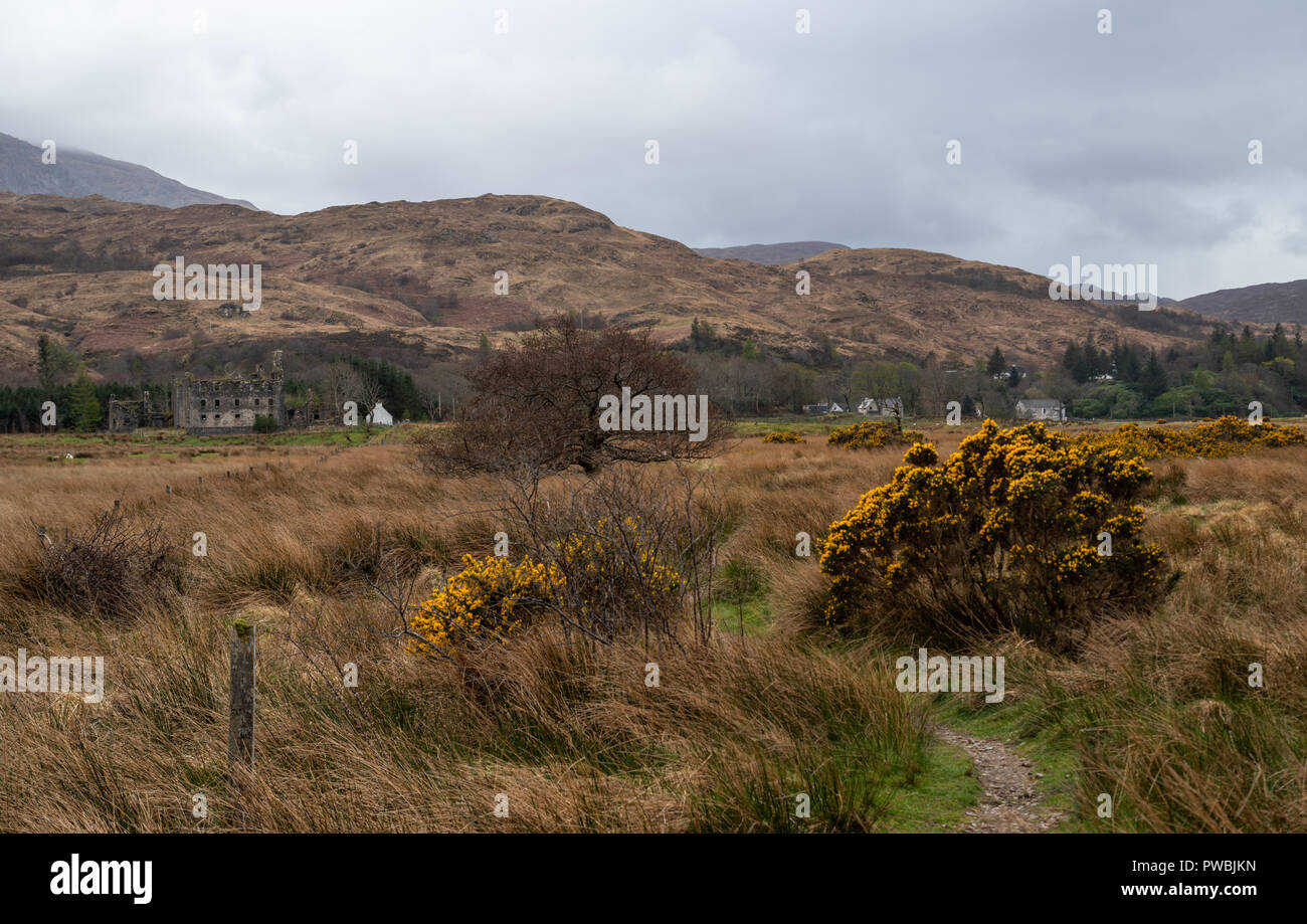 The Bernera Barracks, Glenelg, West Highlands, Scotland, Uk Stock Photo ...