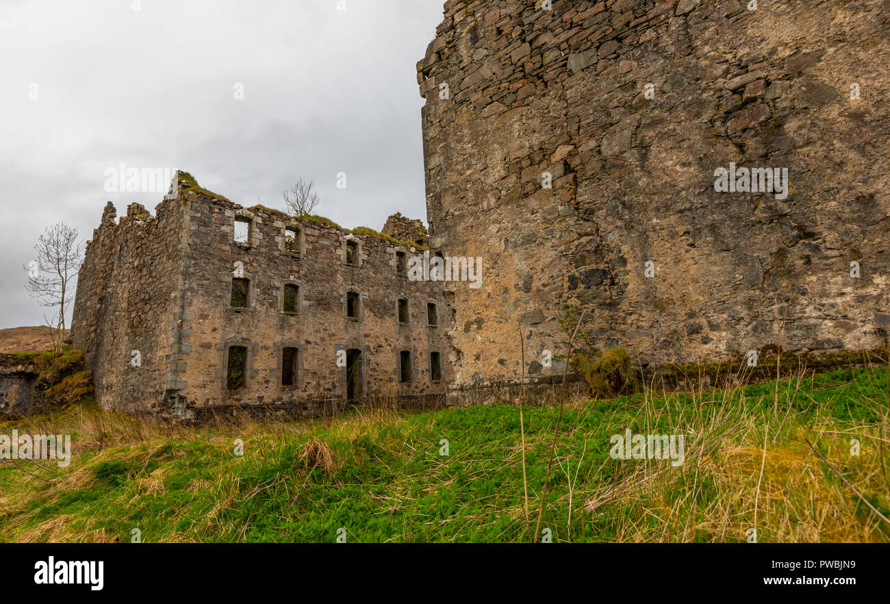 The Bernera Barracks, Glenelg, West Highlands, Scotland, Uk Stock Photo ...