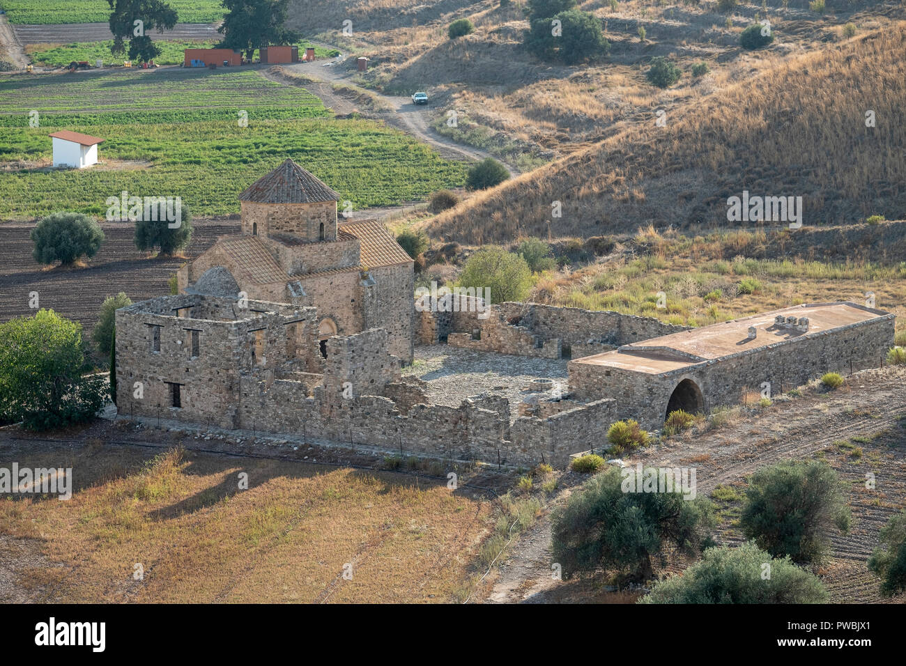Panagia tou Sinti Monastery. Orthodox monastery dedicated to the Virgin ...