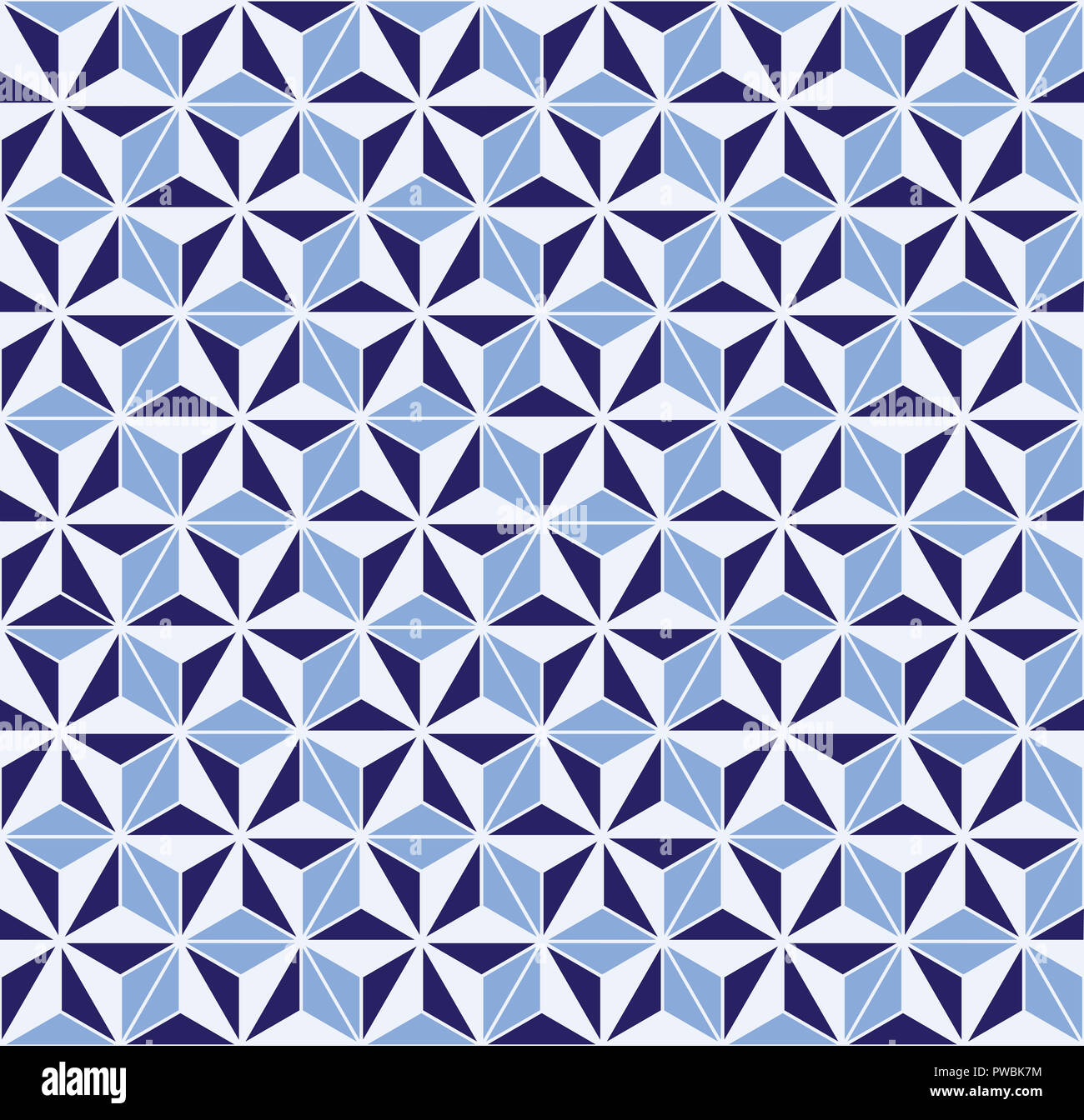 Seamless vintage star pattern tile background Stock Photo - Alamy