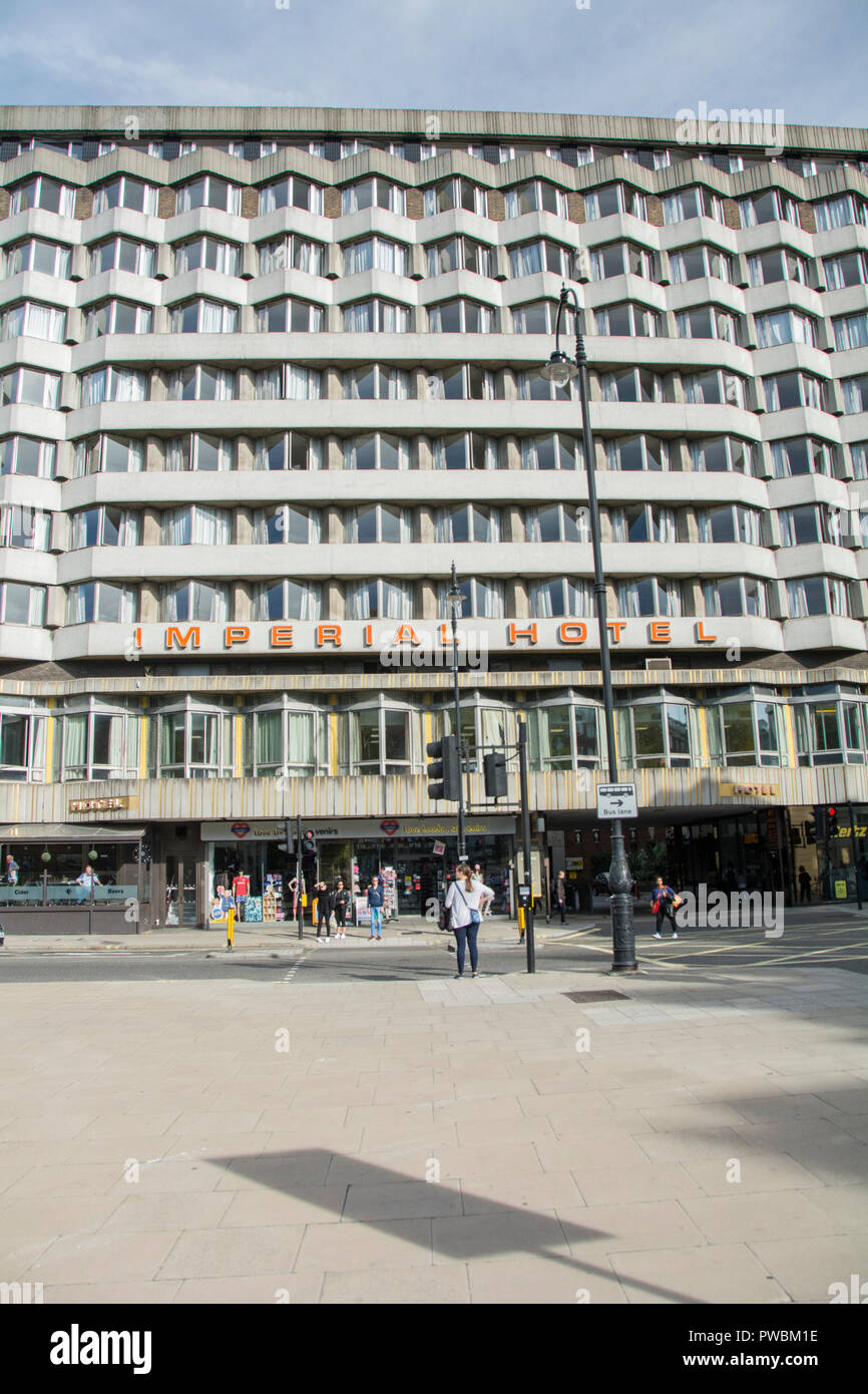 The Imperial Hotel, Russell Square, London, WC1, UK Stock Photo - Alamy