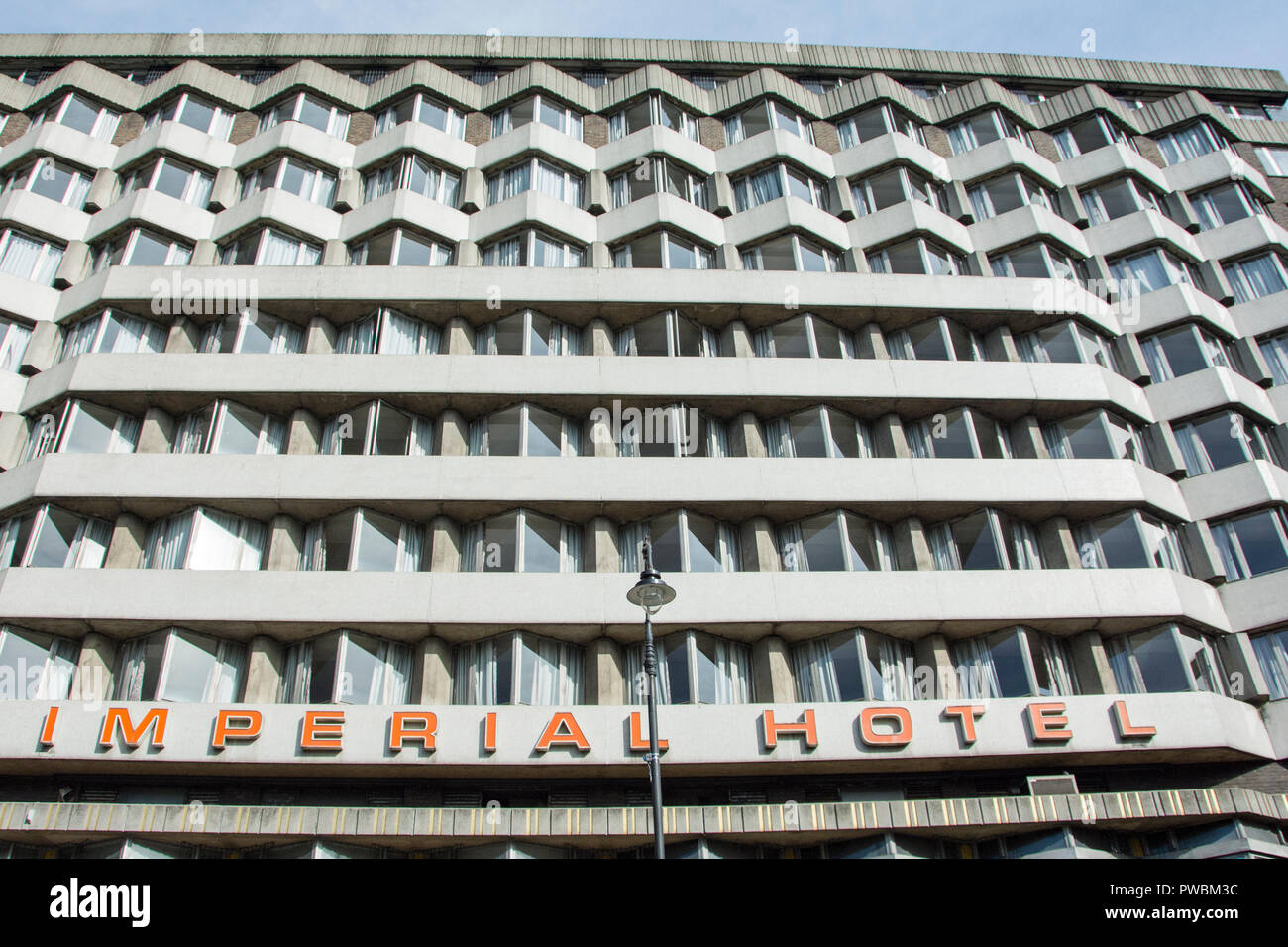 The exterior of the Imperial Hotel, Russell Square, London, WC1, UK ...