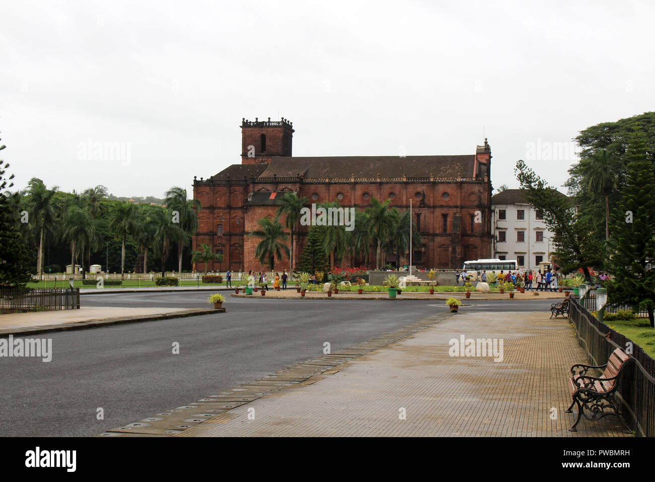The Basilica of Bom Jesus of Old Goa (Goa Velha), housing the body of ...