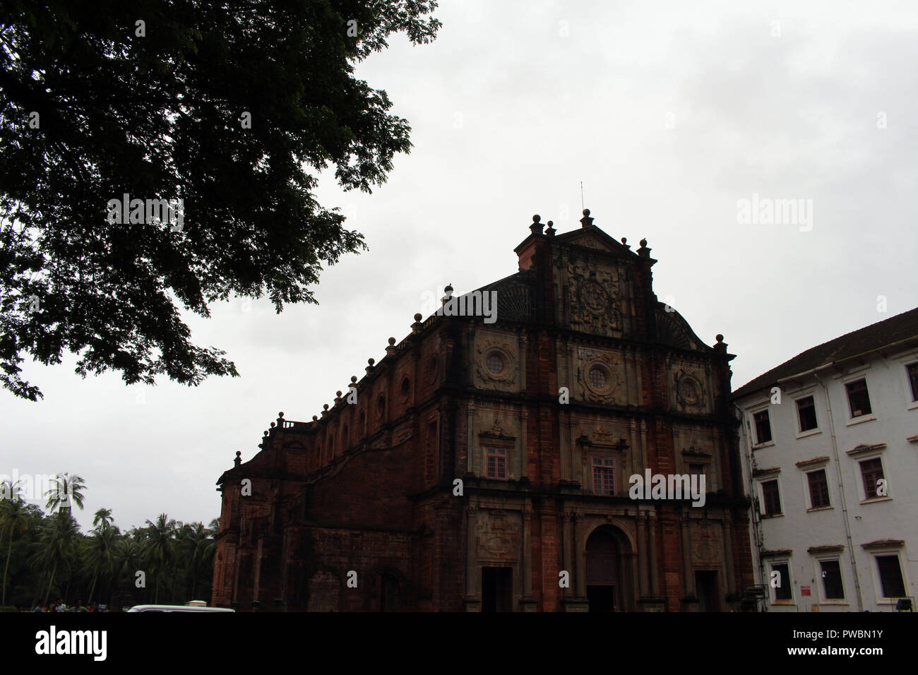 The Basilica of Bom Jesus of Old Goa (Goa Velha), housing the body of ...