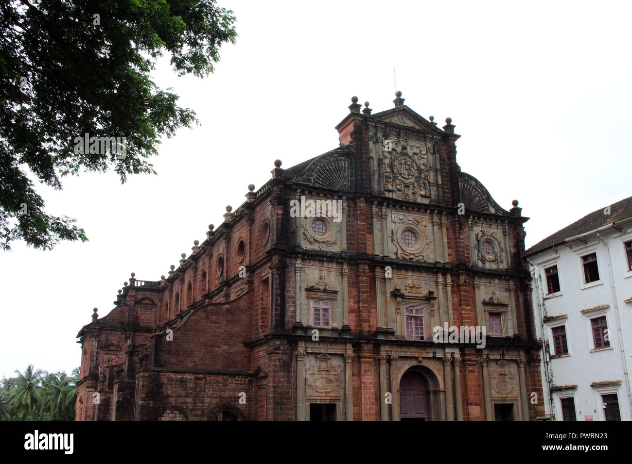 The Basilica of Bom Jesus of Old Goa (Goa Velha), housing the body of ...