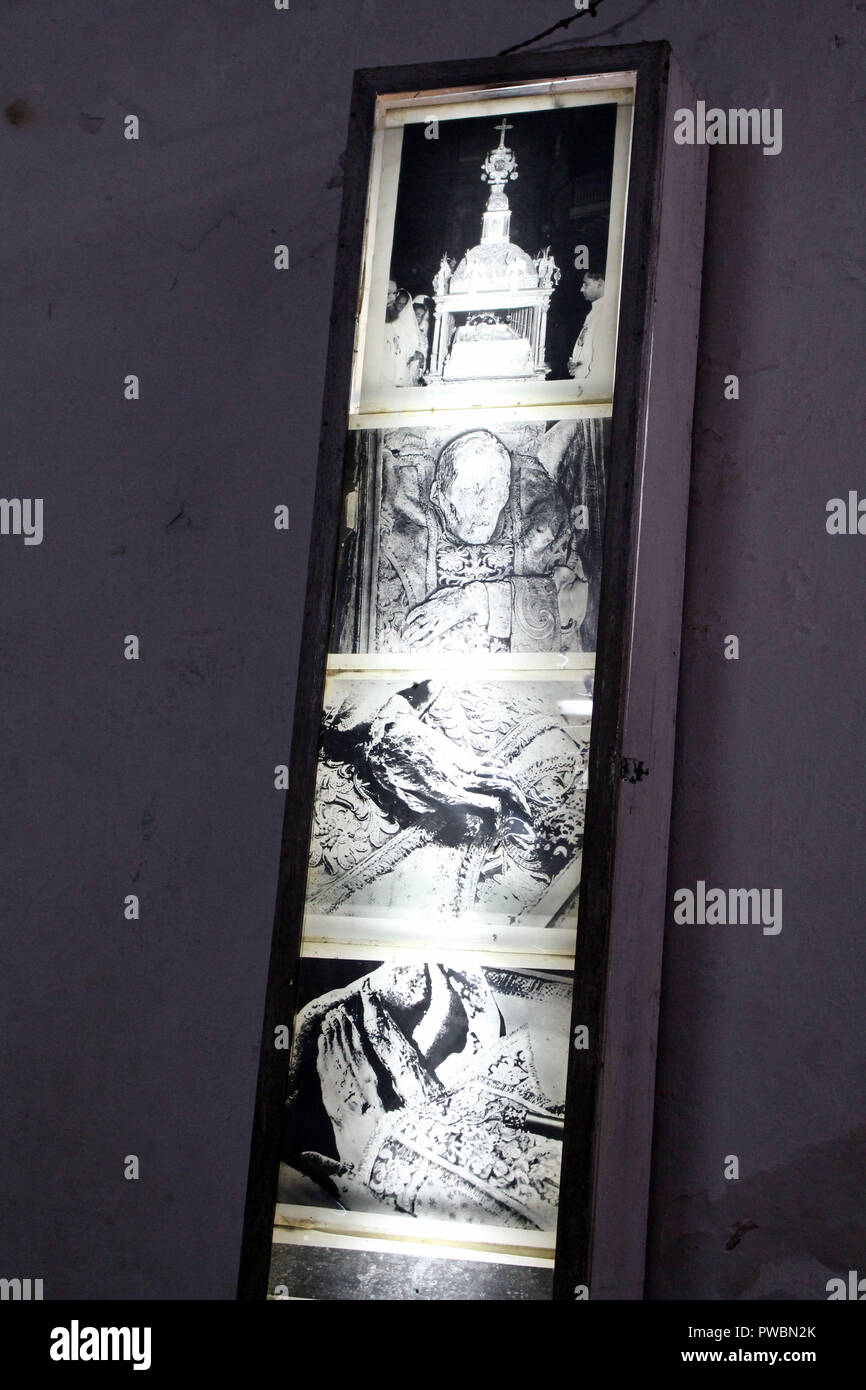 The claim of uncorrupted body of Francis Xavier at The Basilica of Bom ...