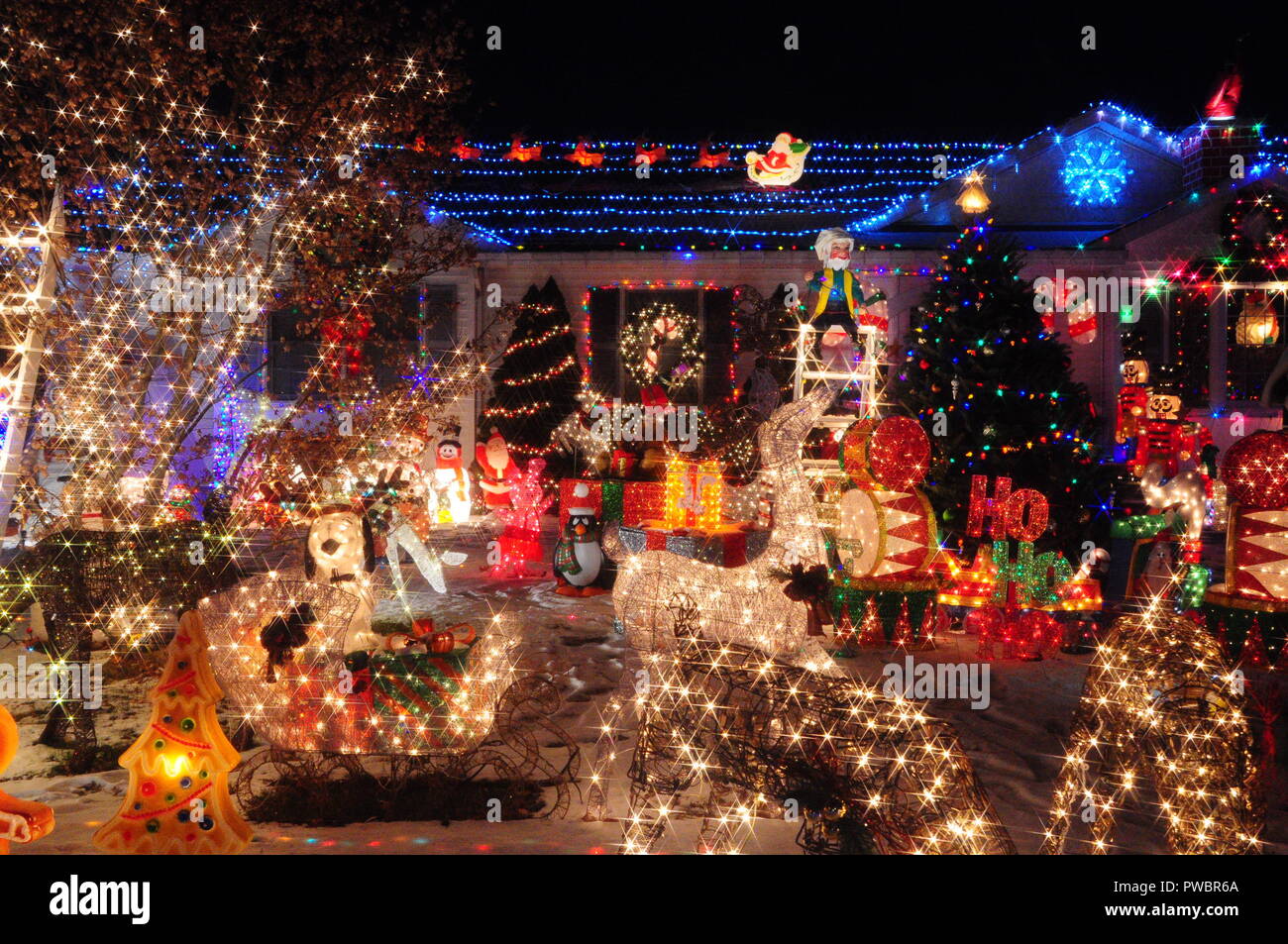 Christmas Holiday Spirit Stock Photo - Alamy