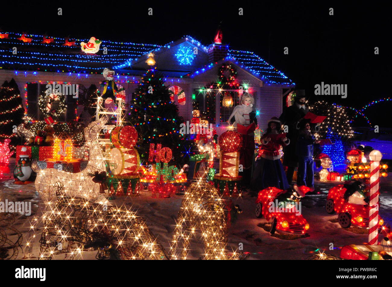 Christmas Holiday Spirit Stock Photo - Alamy