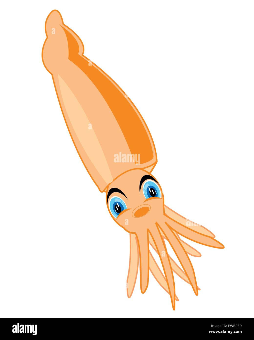 Cartoon Squid High Resolution Stock Photography and Images - Alamy