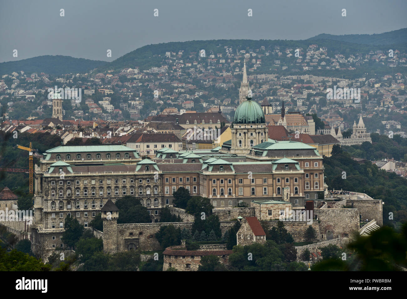 Buda castle view from pest hi-res stock photography and images - Alamy