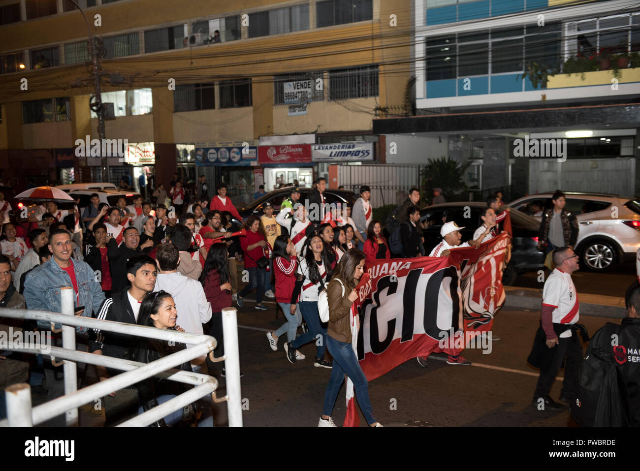 Peruvian team supporter hi-res stock photography and images - Alamy