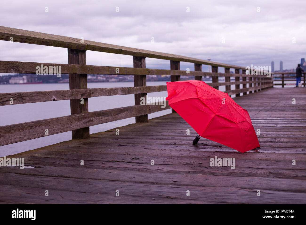 Alki Beach Seattle Stock Photo - Alamy