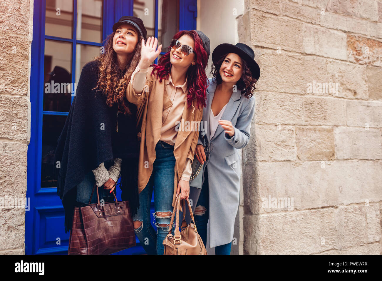 Girl student walking into distance hi-res stock photography and images ...