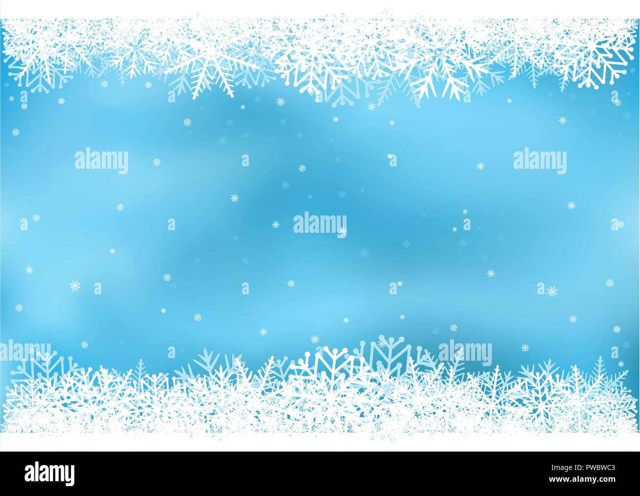 blue snowflake background Stock Vector Image & Art - Alamy