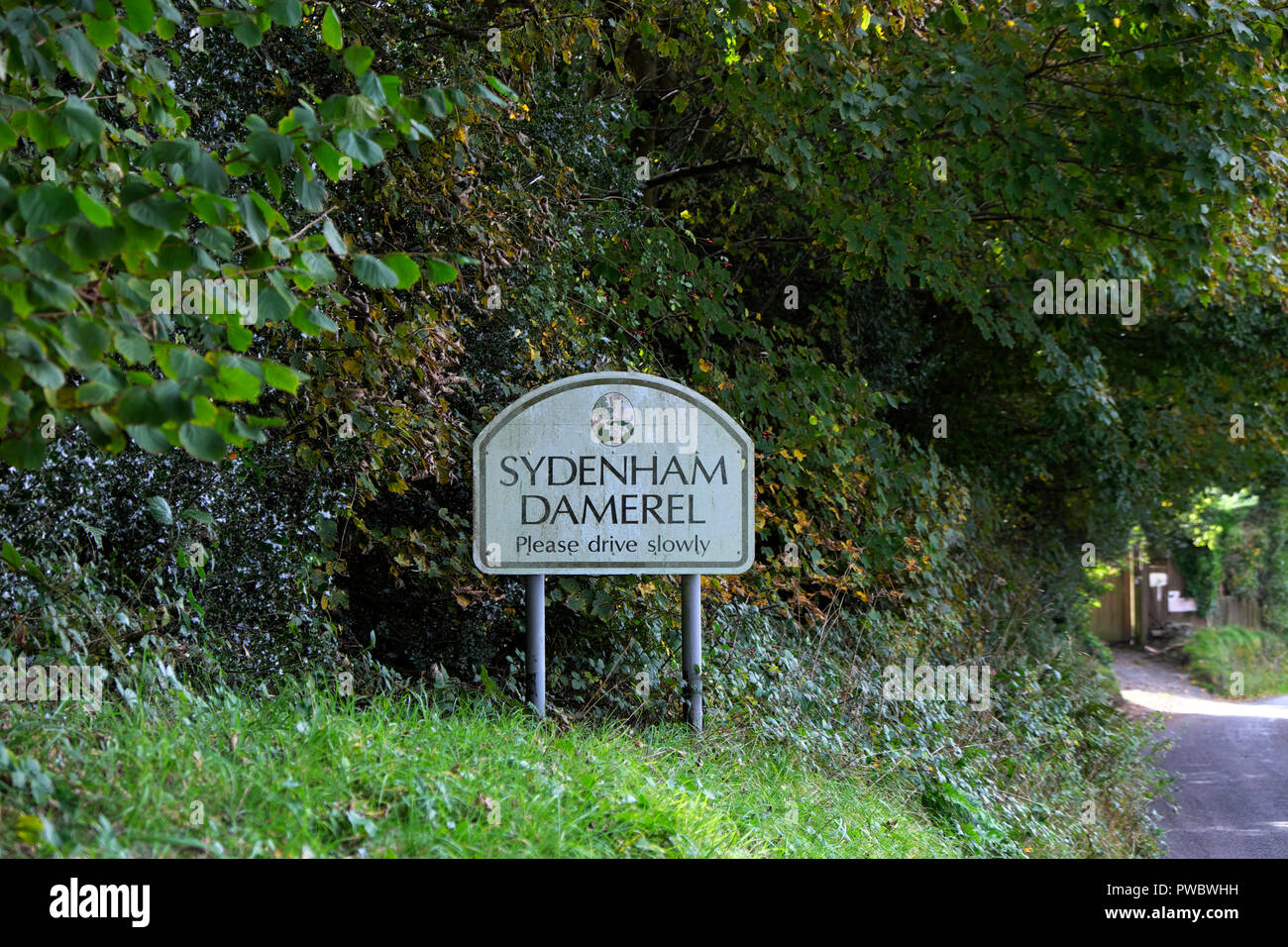 Sydenham damerel sign hi-res stock photography and images - Alamy