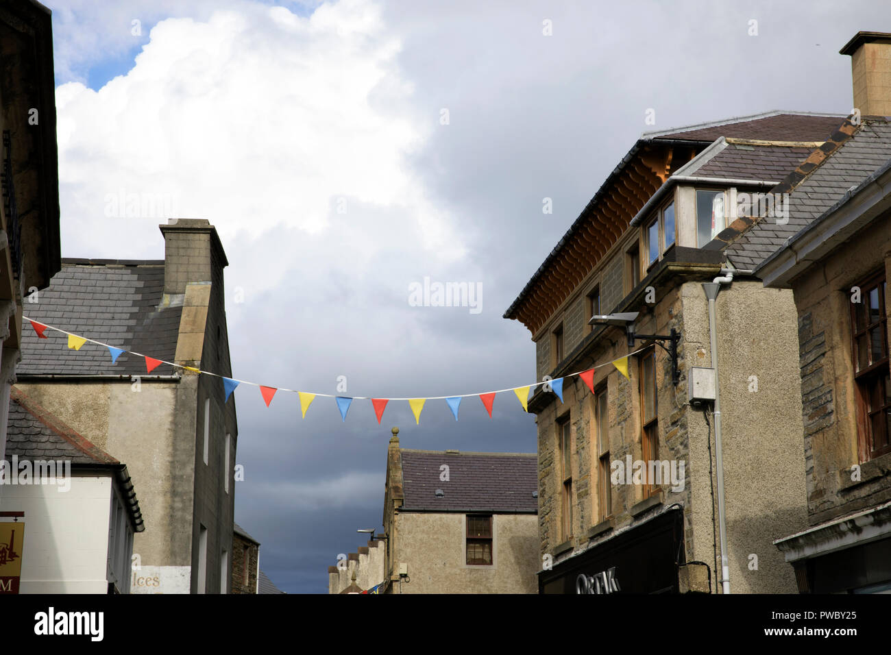 Kirkwall village, Scotland, Highlands, United Kingdom Stock Photo - Alamy