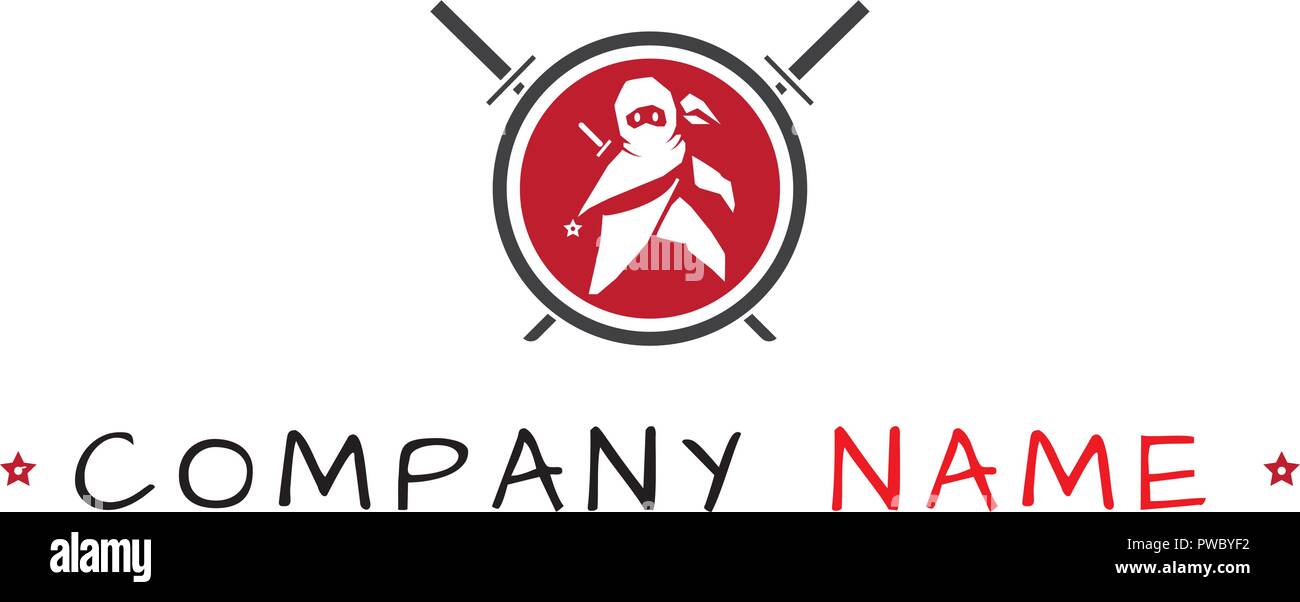 Ninja Kid vector logo image Stock Vector Image & Art - Alamy