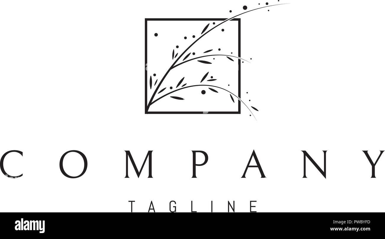 Spring vector logo image Stock Vector Image & Art - Alamy