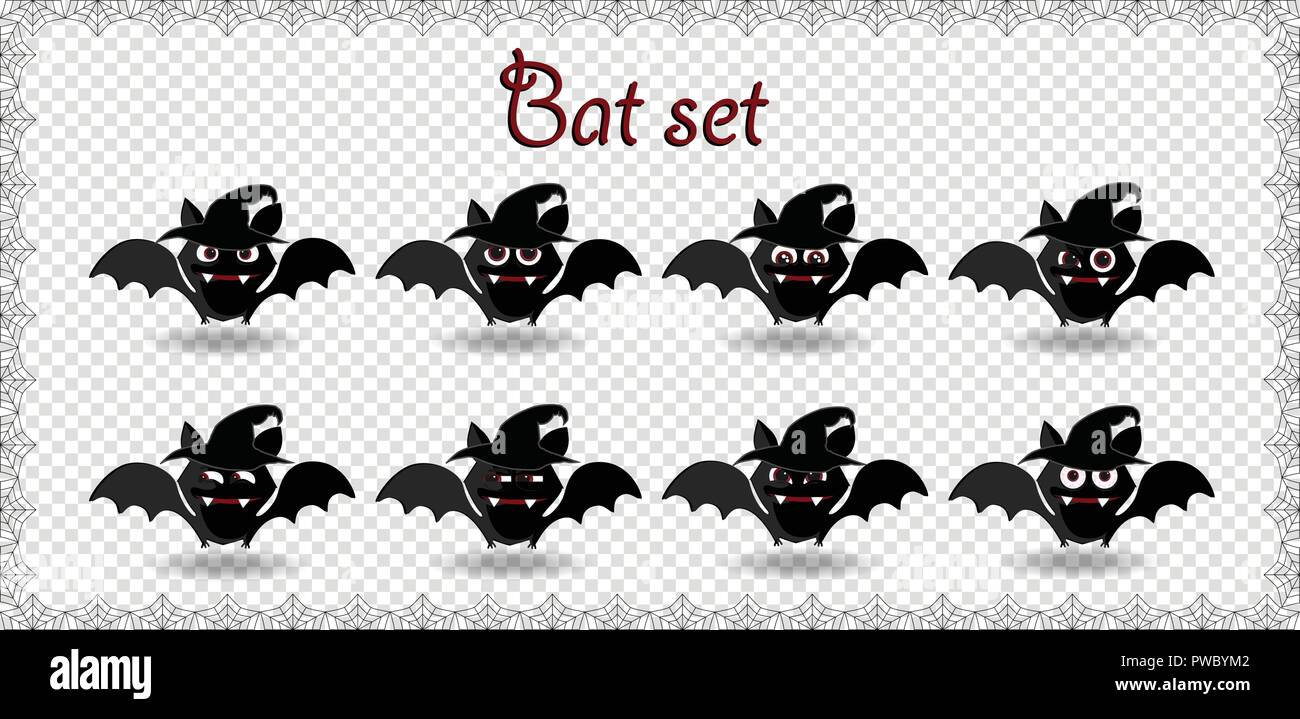 Halloween Bats Clip Art