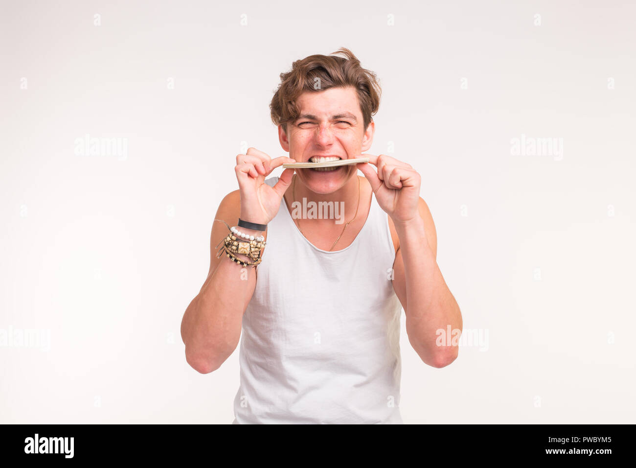 Money bites hi-res stock photography and images - Alamy