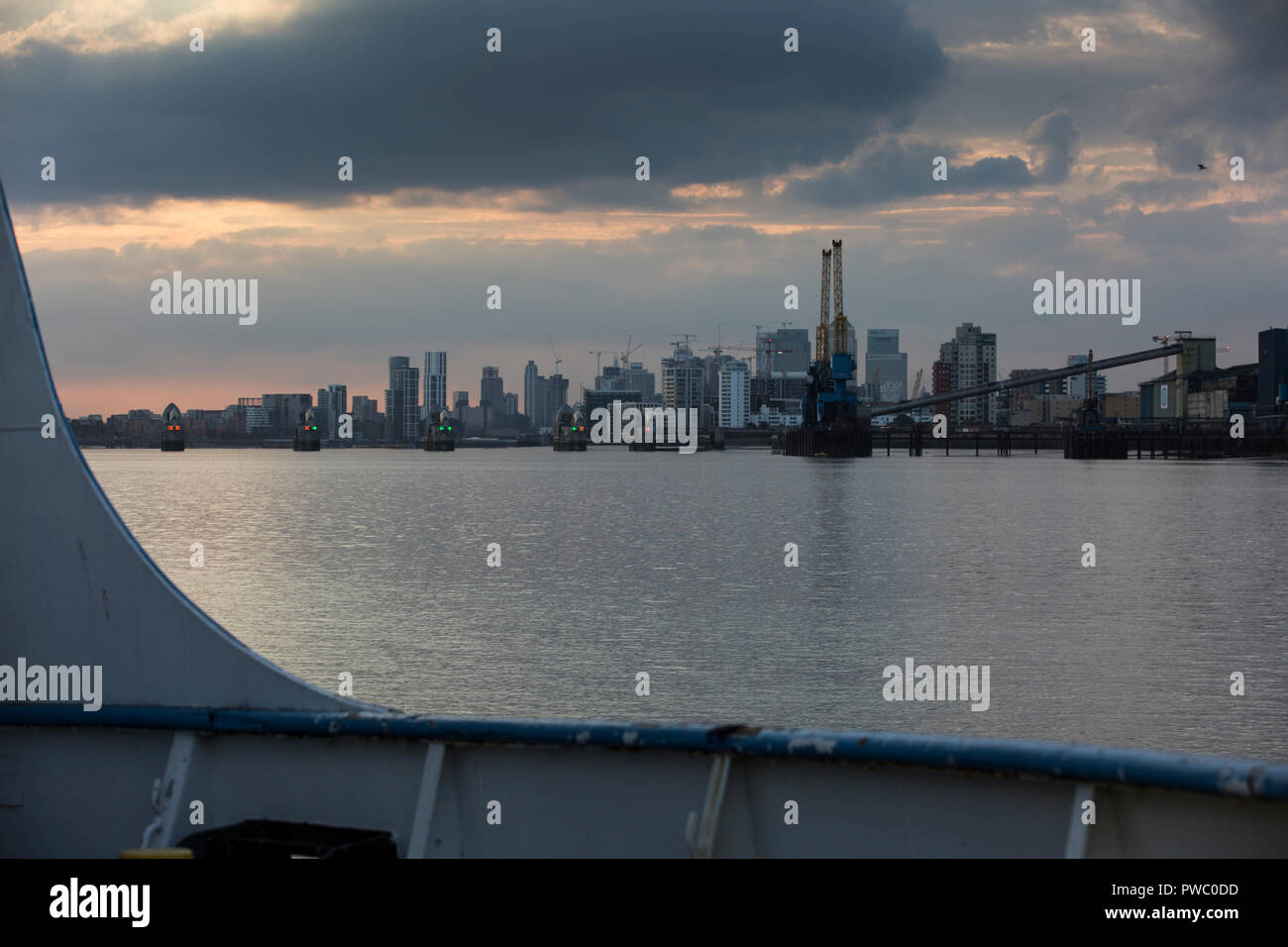 Woolwich ferry ernest bevin hi-res stock photography and images - Alamy
