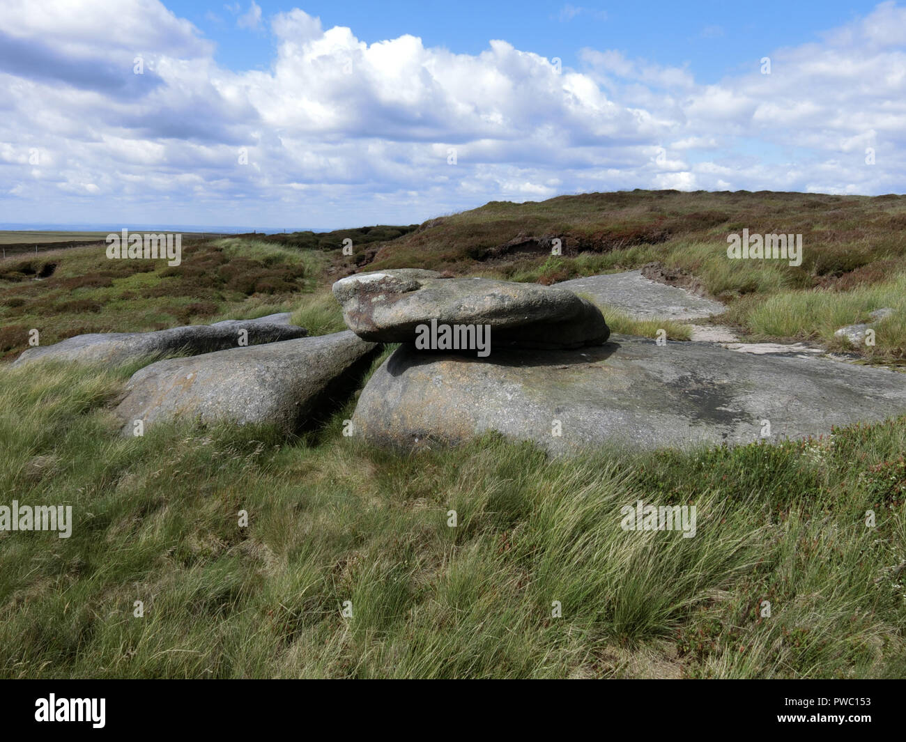 Burial cairn uk june hi-res stock photography and images - Alamy