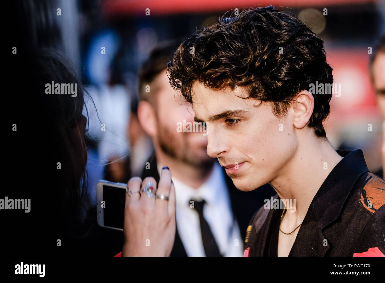 Actor timothée chalamet hi-res stock photography and images - Alamy