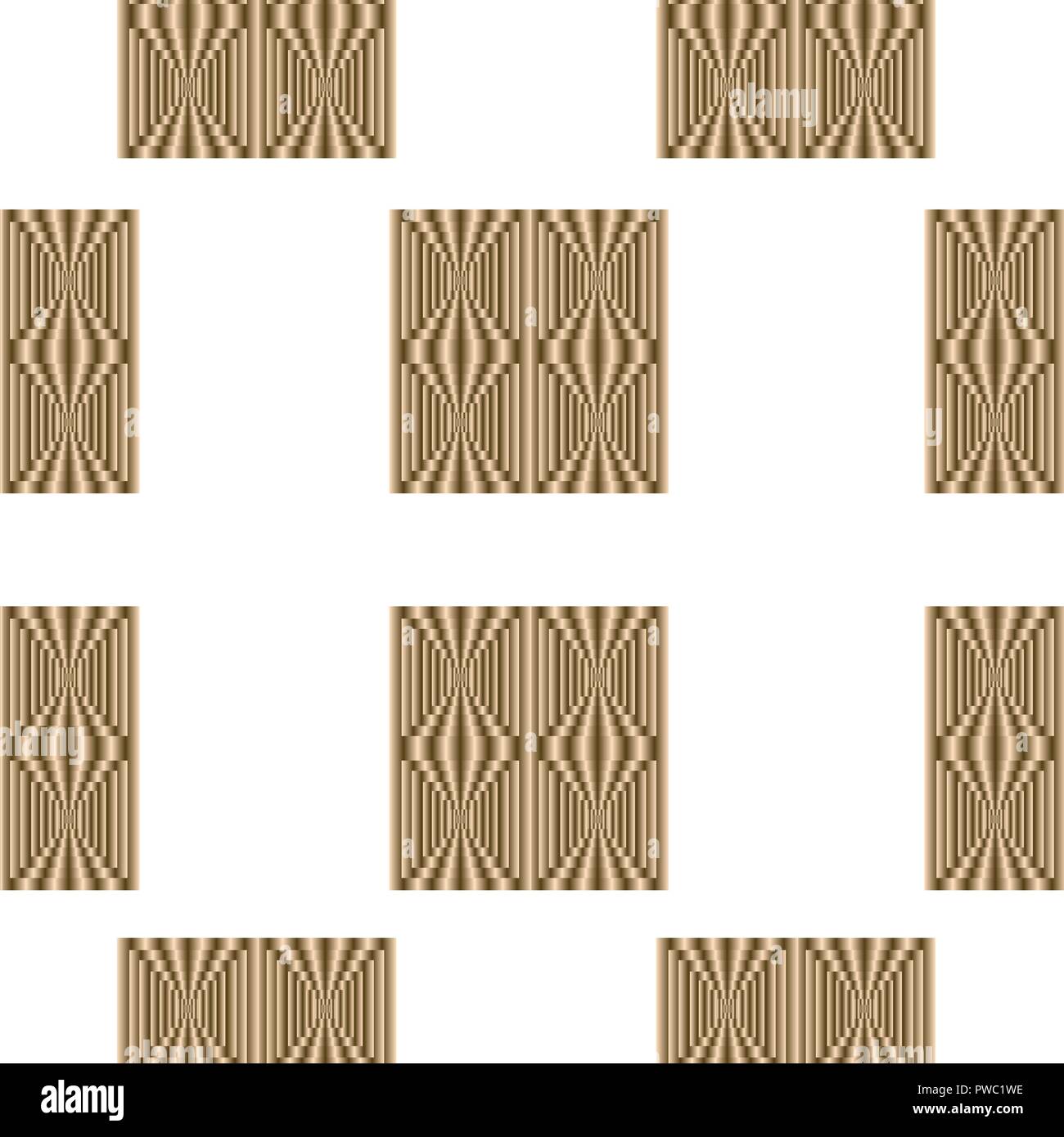 seamless pattern with brown squares vector - geometrical shapes pattern ...