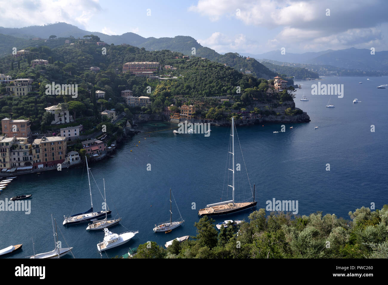 Portofino pier hi-res stock photography and images - Alamy