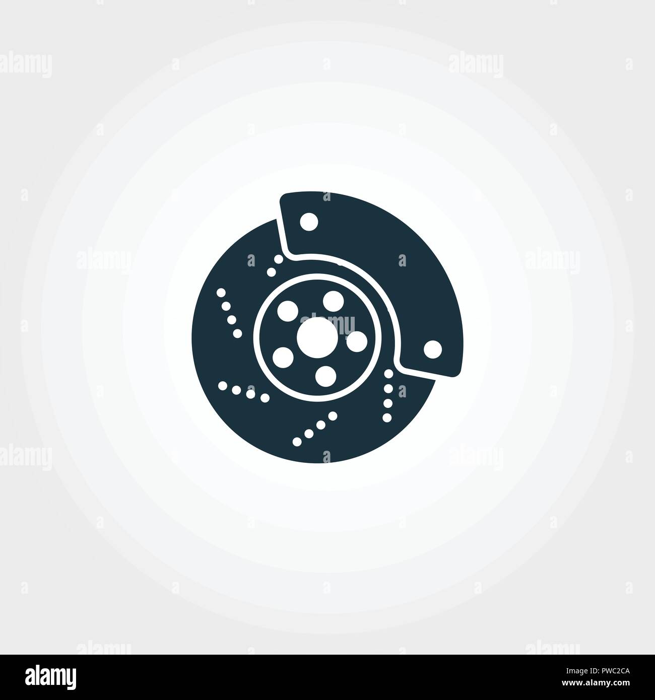 Brakes icon. Premium quality element illustration from car parts ...