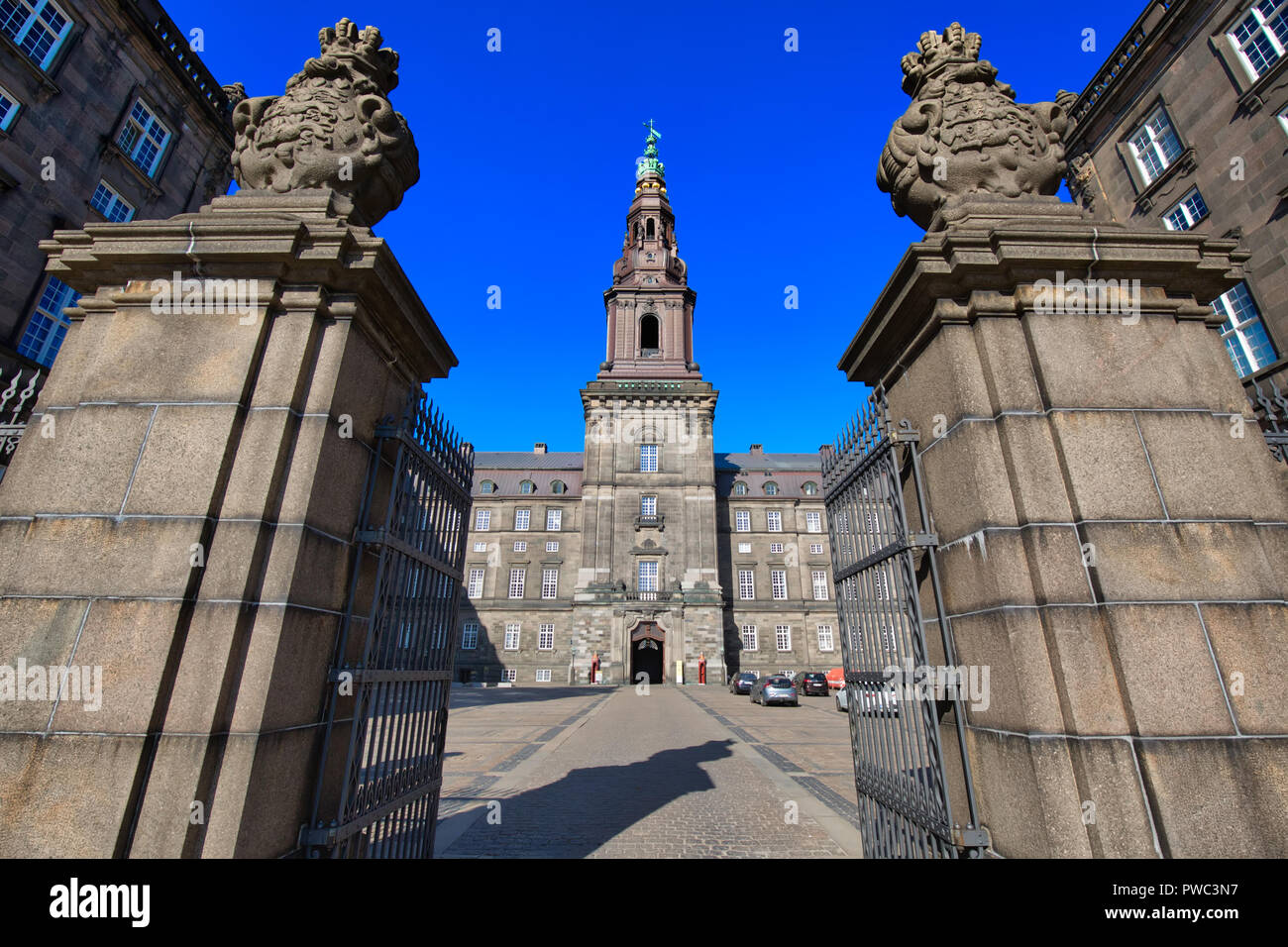 Christiansborg Palace in Copenhagen Stock Photo - Alamy