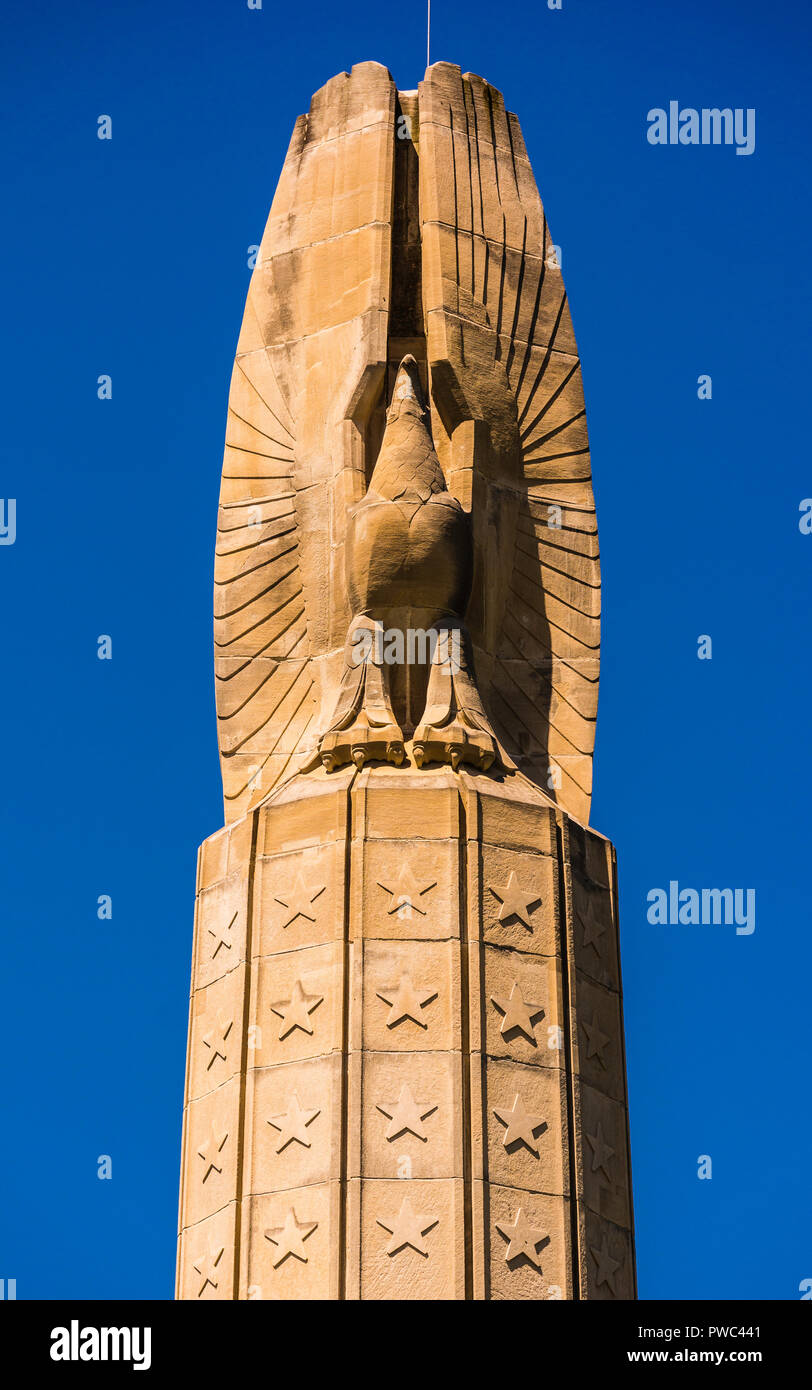 World War I Monument Walnut Hill Park New Britain, Connecticut, USA ...