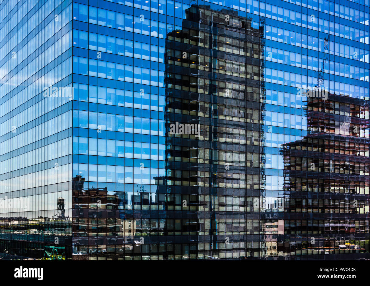 Neighborhood reflected on Gotham Center Long Island City Queens New ...