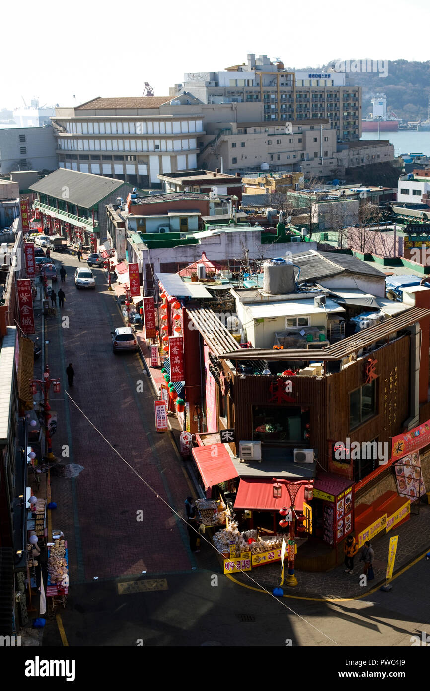 Incheon chinatown street, Incheon Metropolitan City, South korea Stock ...