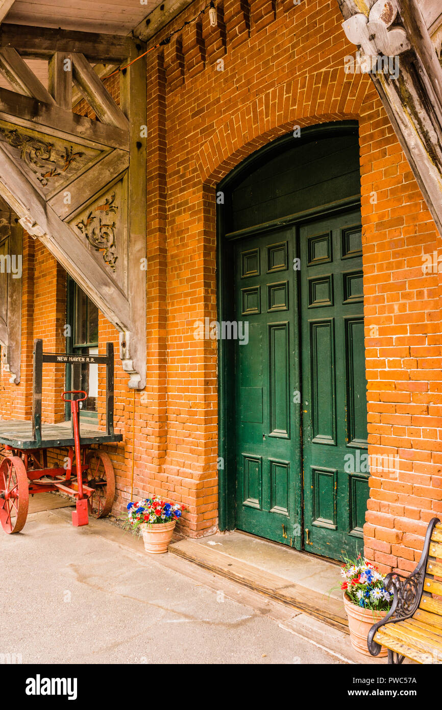 The Railroad Museum of New England Thomaston, Connecticut, USA Stock ...