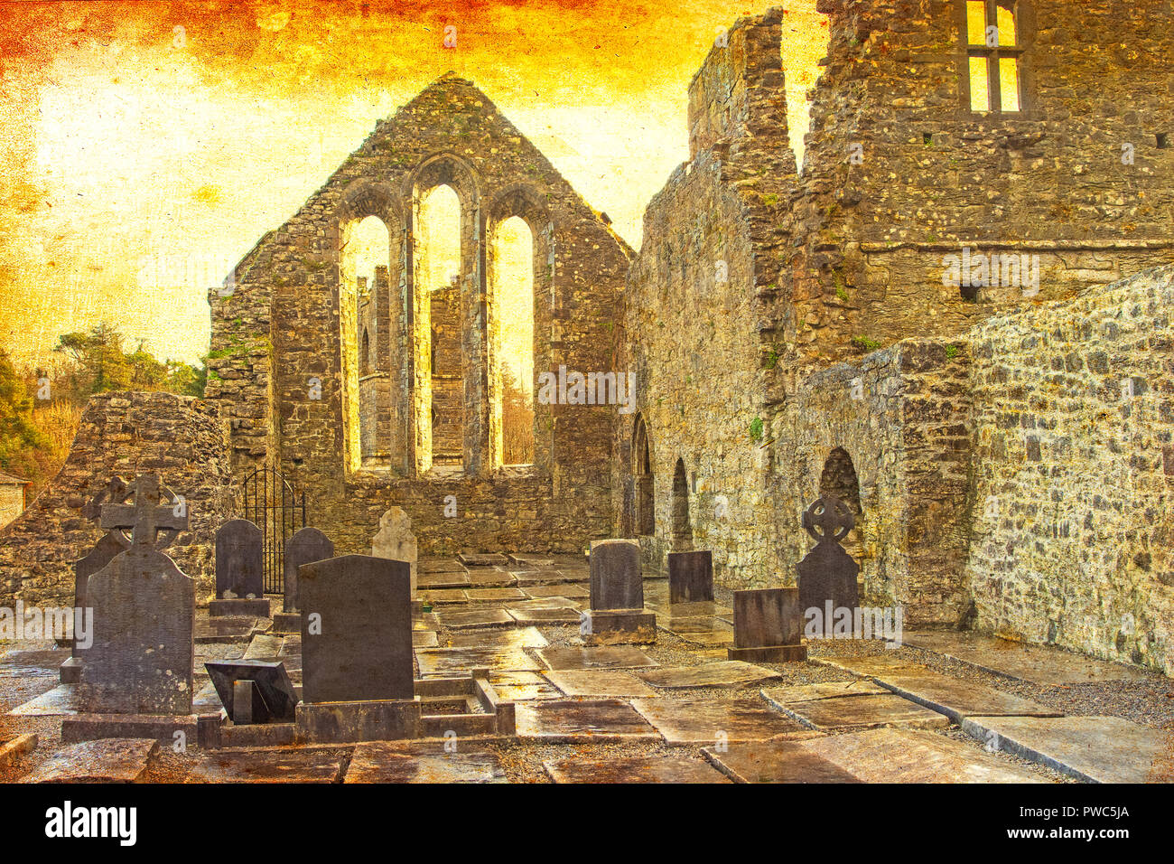 Cong abbey county mayo hi-res stock photography and images - Alamy