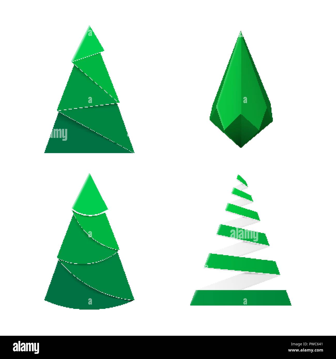 Papercraft trees hi-res stock photography and images - Alamy