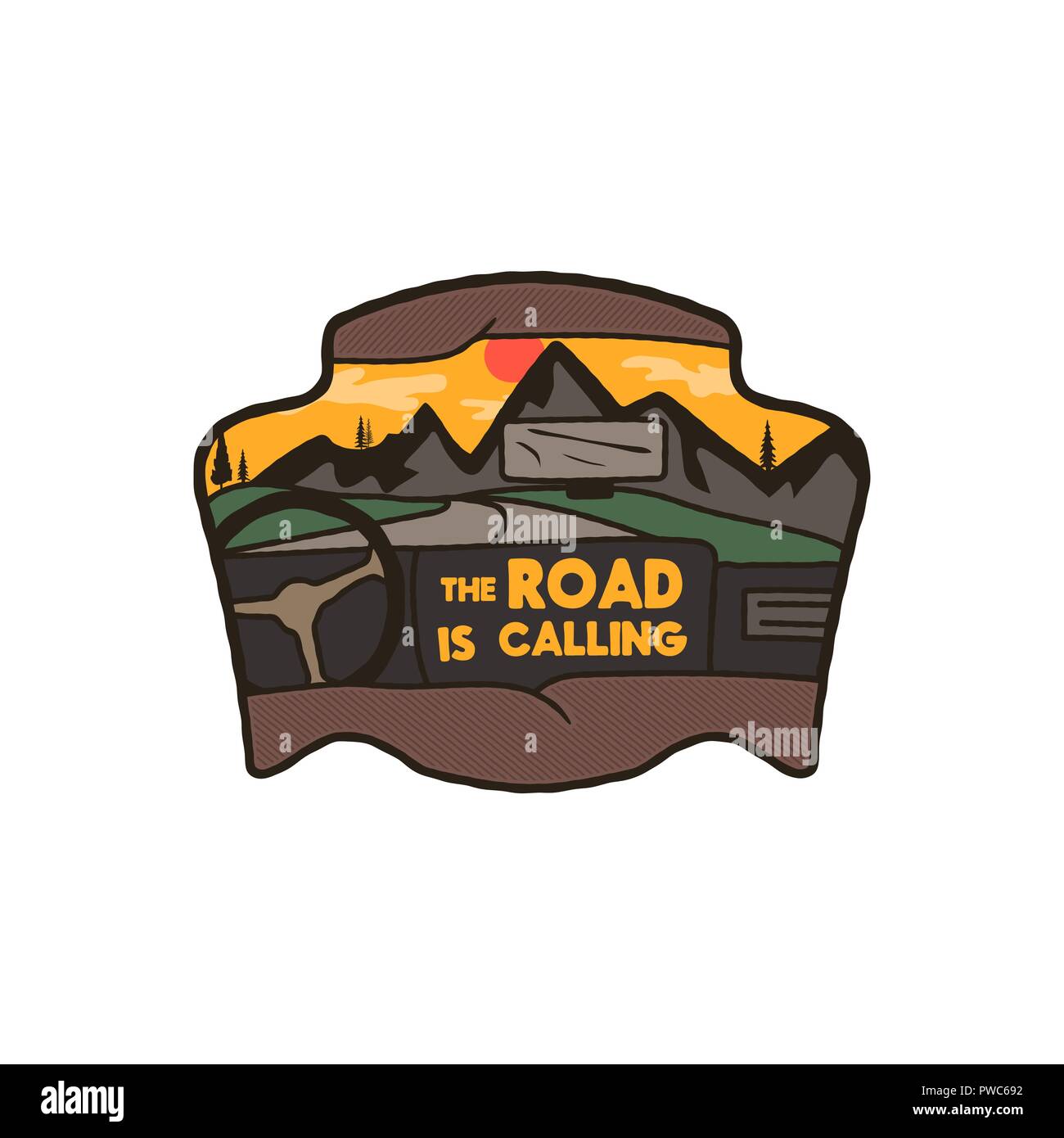 Road patch Stock Vector Images - Alamy