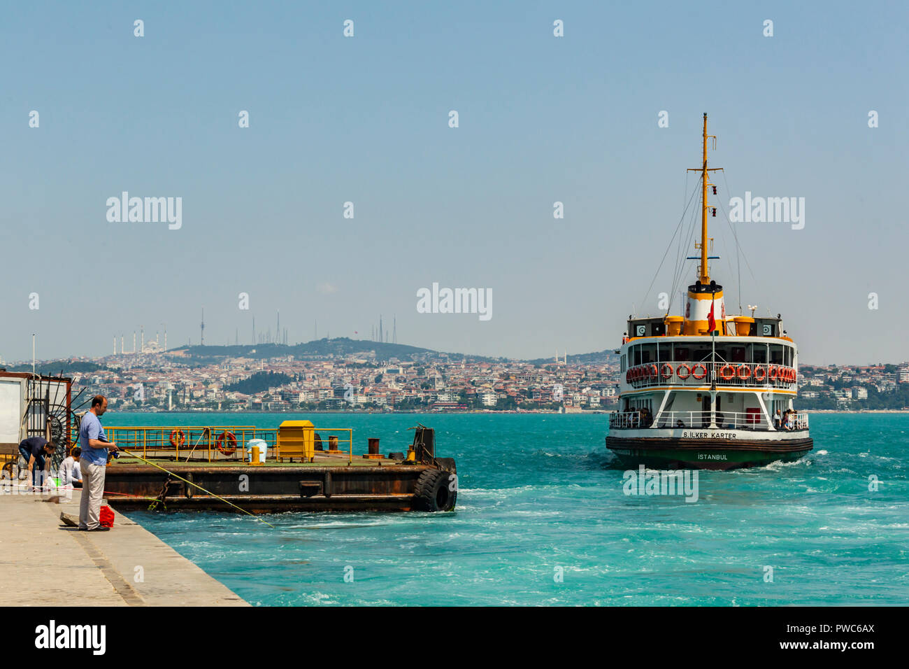 Karakoy city lines ferry port hi-res stock photography and images - Alamy