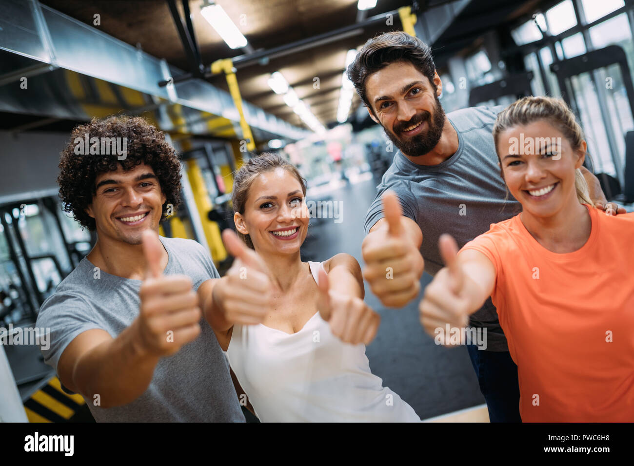 Team fitness hi-res stock photography and images - Alamy