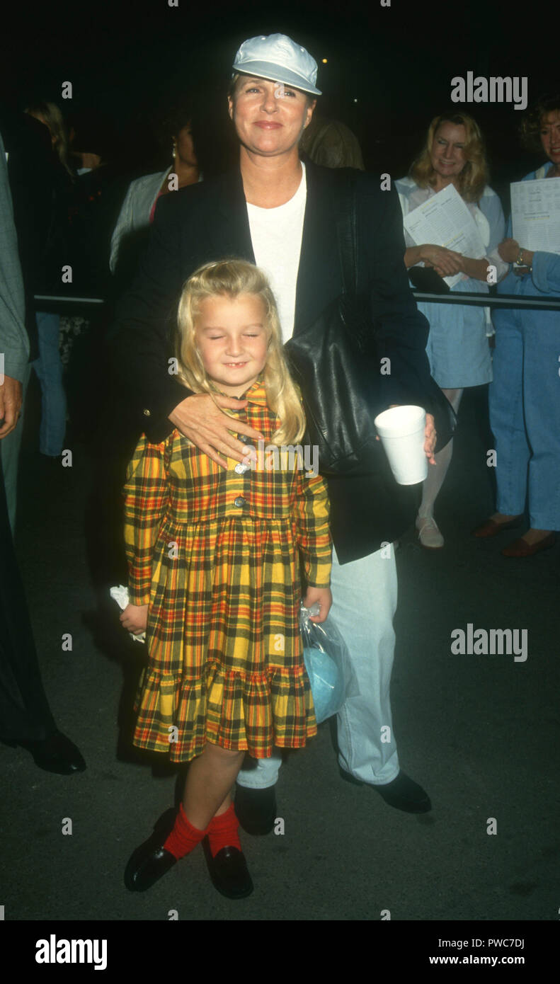 SANTA MONICA, CA - OCTOBER 9: Actress Sharon Gless and granddaughter ...