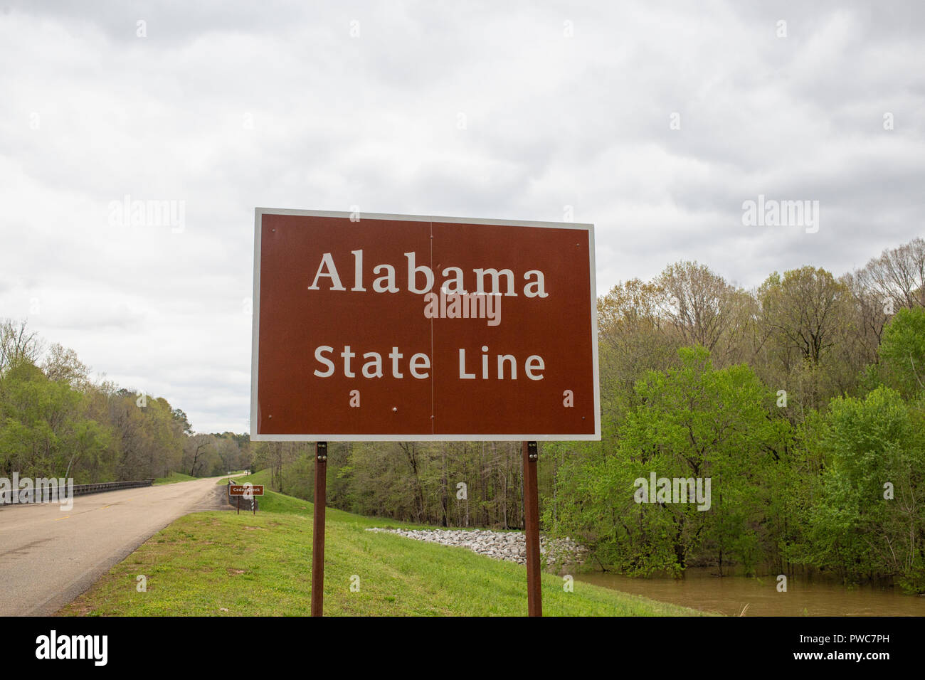 Mississippi welcome sign usa hi-res stock photography and images - Alamy