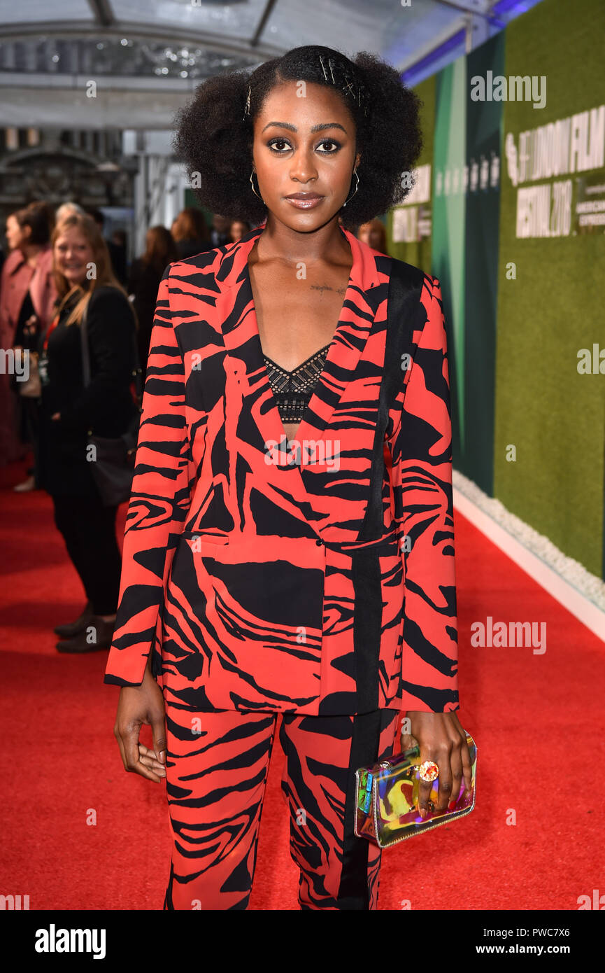 Simona Brown attending the Little Drummer Girl Premiere as part of the ...